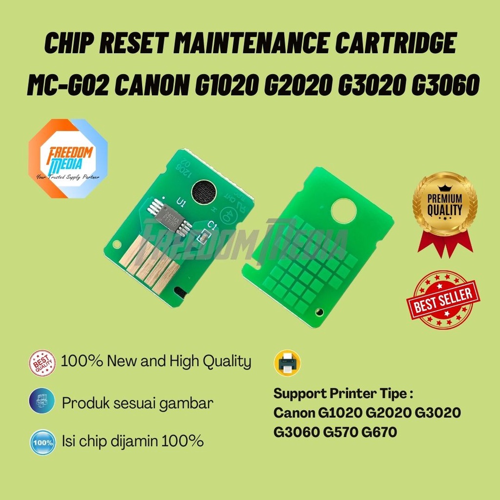 Jual CHIP RESET MAINTENANCE BOX MC-G02 MCG02 MC G02 For G1020/G2020 ...