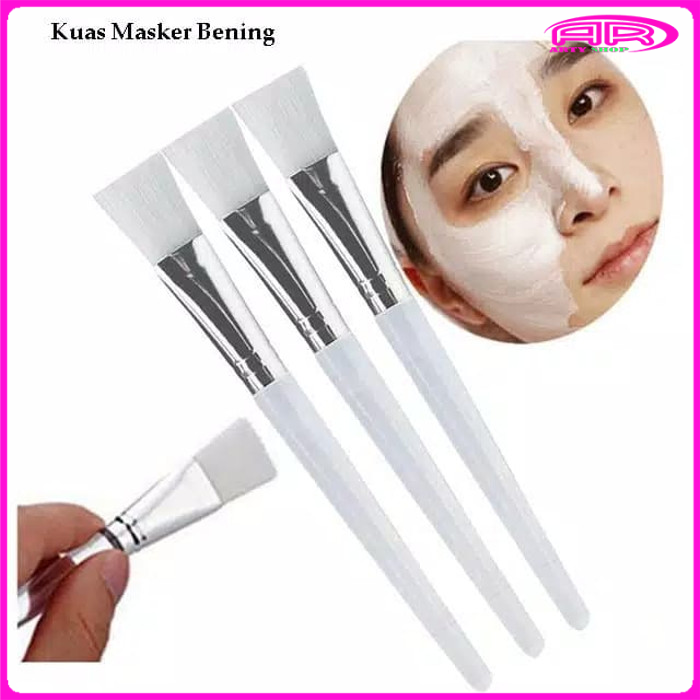 Jual KUAS MASKER BENING KUAS MASKER PUTIH PINK MASKER WAJAH | Shopee ...