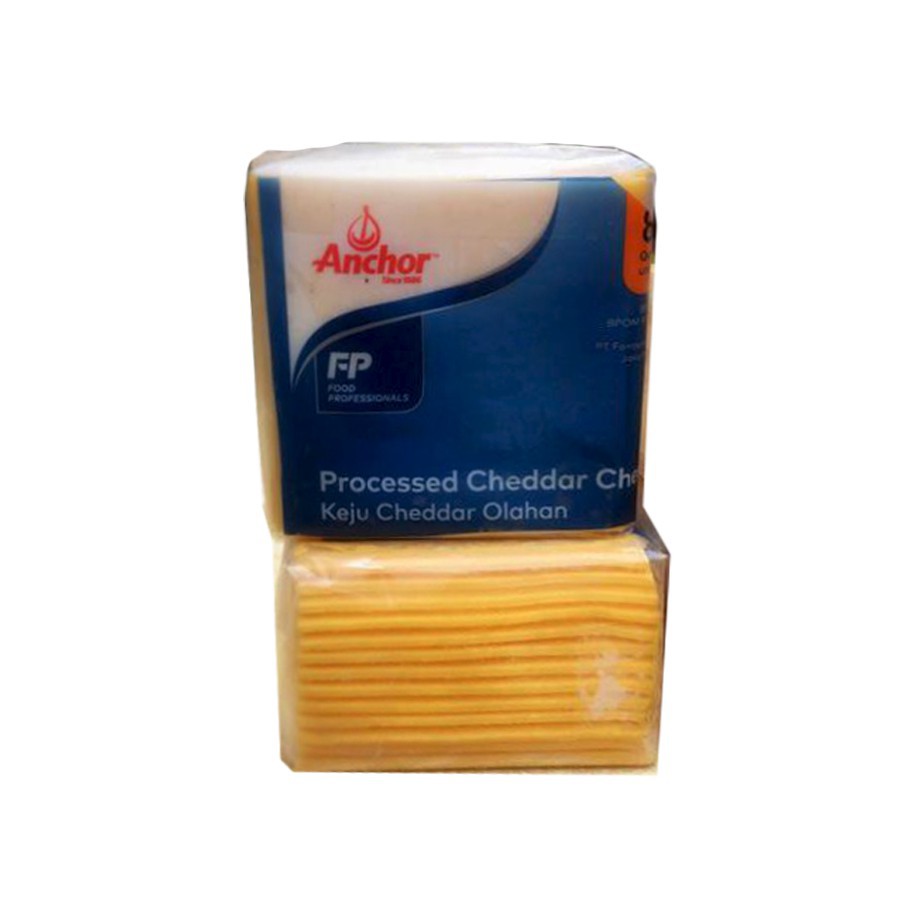 Jual Anchor Red Cheddar/ Keju Cheddar Merah Slice Repack 28 pcs [347 gr ...