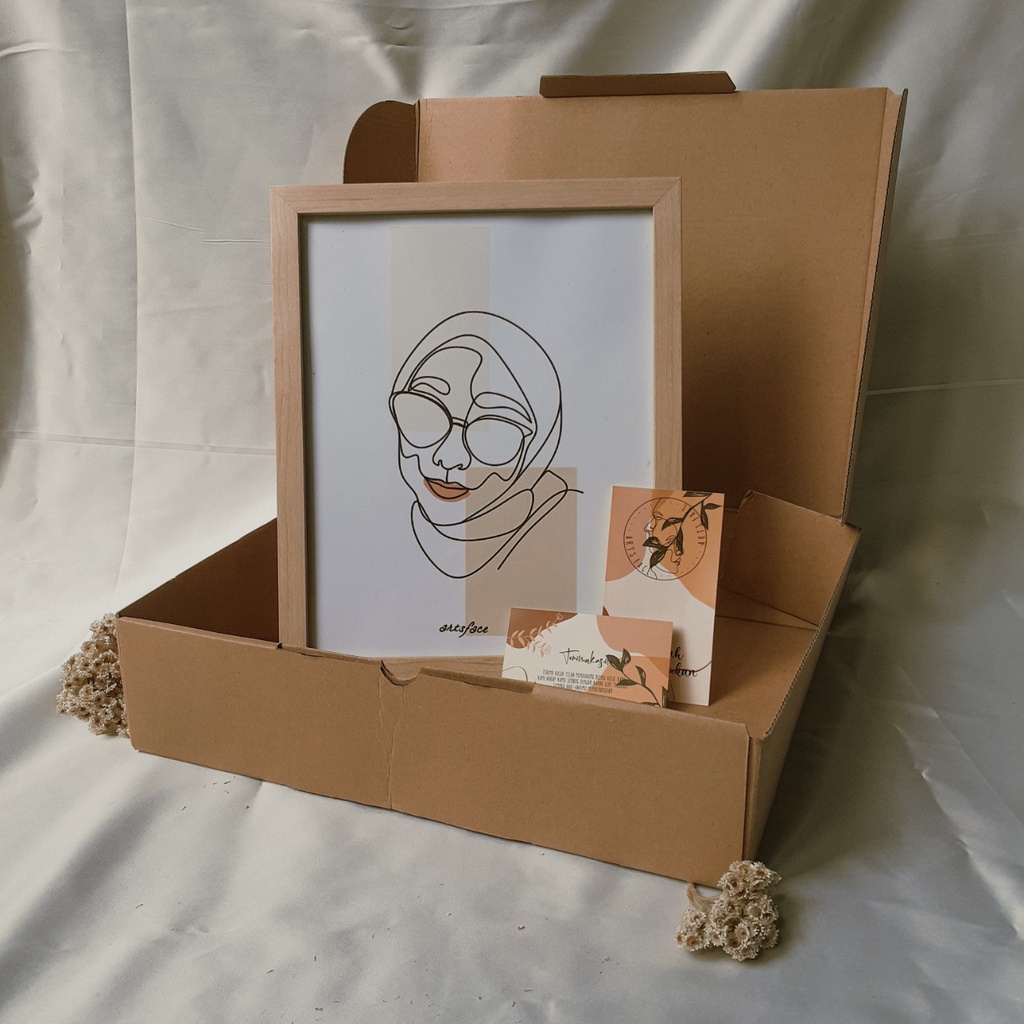 Jual CUSTOM KADO AESTHETIC LINE ART WAJAH | Shopee Indonesia