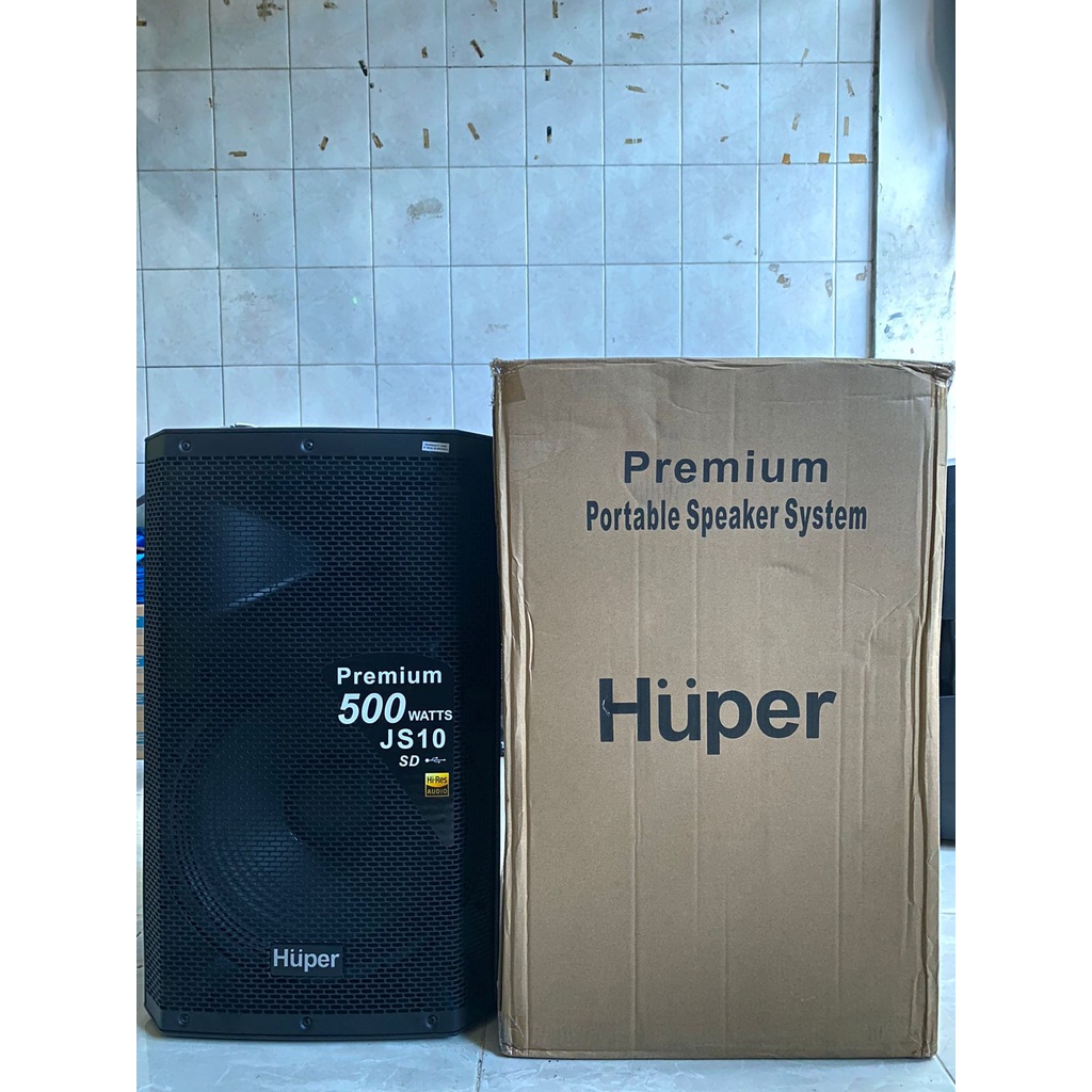 Jual speaker huper js 10 harga satu set (2 speaker) | Shopee Indonesia