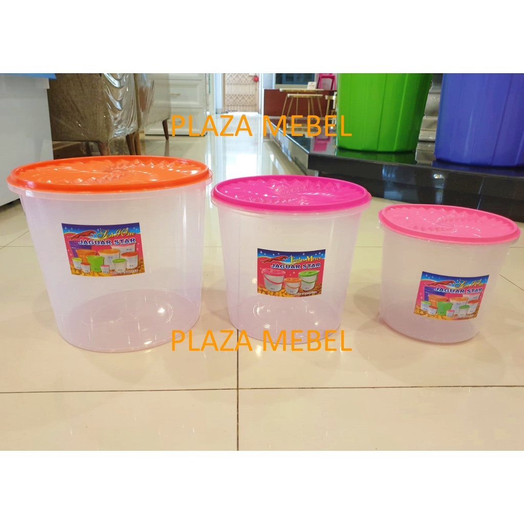 Jual Toples Plastik Sealware Kedap Udara Jaguar Star ( 5 - 10 - 16 Liter ) | Shopee Indonesia