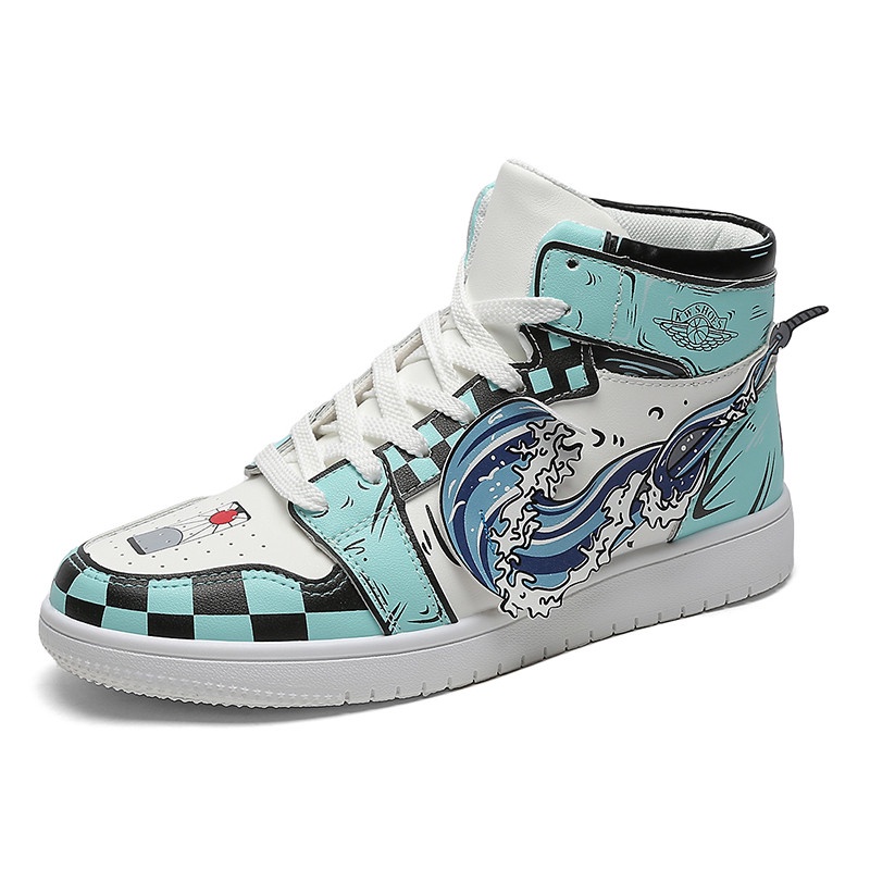 Jual Sepatu Import Pria Ukuran 36~44 Running Sneaker Boots Anime Demon ...