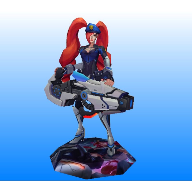 Jual DIY Papercraft Layla SABER / Papercraft Mobile Legend | Shopee ...