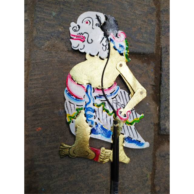 Jual KERAJINAN WAYANG KULIT LIMBUK KIDANGAN 30 CM BAHAN KULIT SAPI ...
