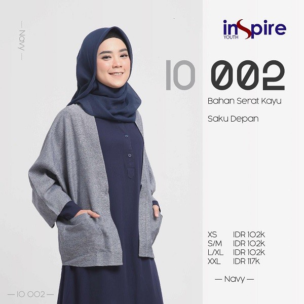 Jual Sale 40 Io 002 Cardigan By Inspire Shopee Indonesia