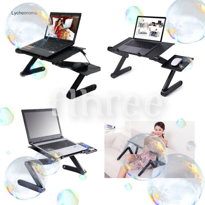 Jual Meja Laptop Portable Dengan Tempat Mouse Stand Laptop Portable ...