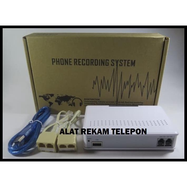 Jual Alat Rekam Telepon 4 Line Perekam Telepon Usb Voice Logger Myvoice ...