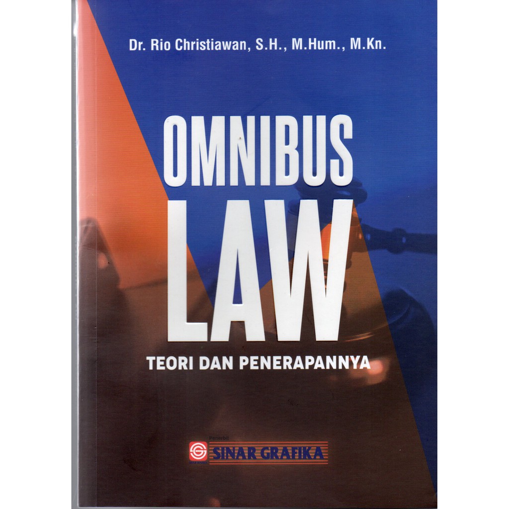 Jual Omnibus Law: Teori dan Penerapannya original dan murah | Shopee ...