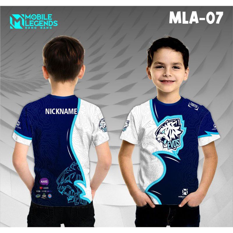 Jual Baju Kaos Jersey Evos ML Jersey game Mobile Legend Anak | Shopee ... Jual Baju Kaos Jersey Evos ML Jersey game Mobile Legend Anak | Shopee ...