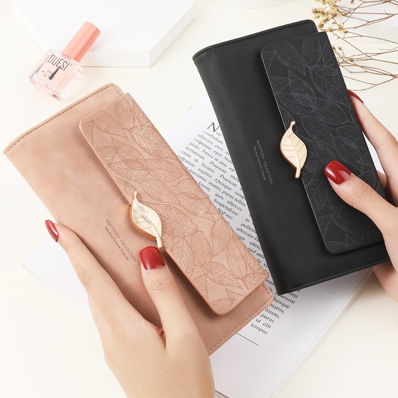 Jual DOMPET PANJANG WANITA PESTA KULIT PREMIUM RESLETING MAGNA KARTU ...