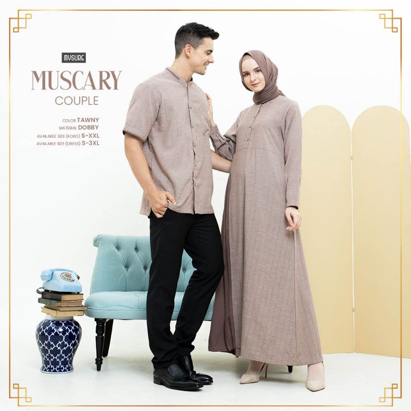 Jual Modern koko couple muscary original mysure | Shopee Indonesia