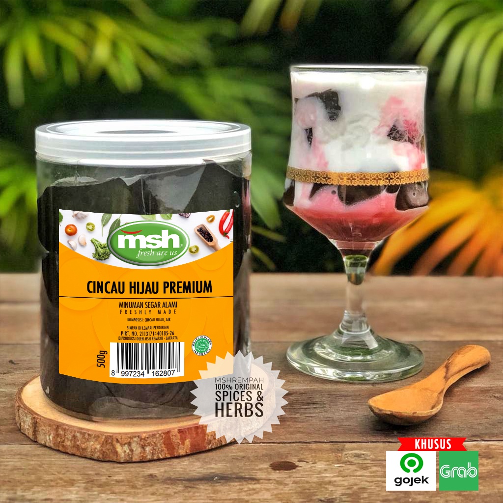 Jual Cincau Segar Premium 500gram ( Khusus Gojek dan Grab ) | Shopee ...