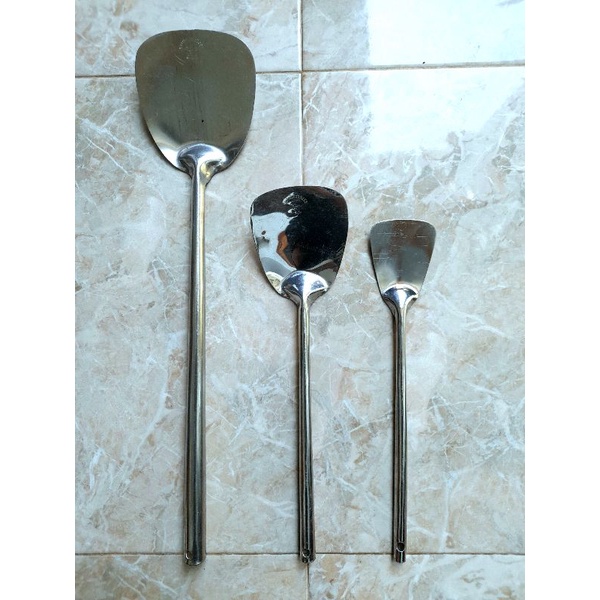 Jual SPATULA STAINLESS/SUTIL STAINLESS/SUTIL SEDANG /SUTIL BESAR/SUTIL ...