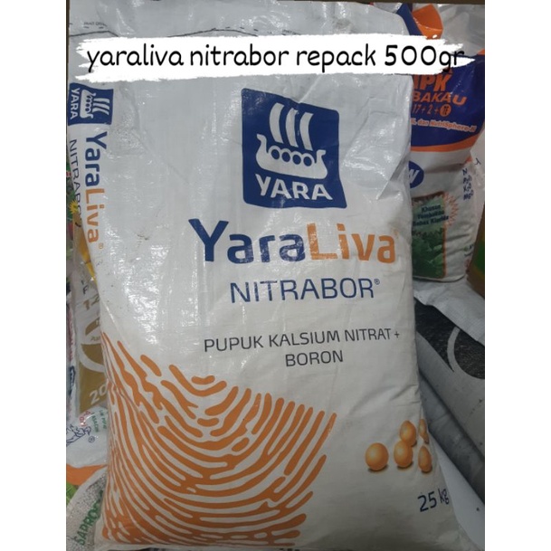 Jual Pupuk Yaraliva Nitrabor Kalsium Nitrat Boron Kemasan Repack 500gr ...