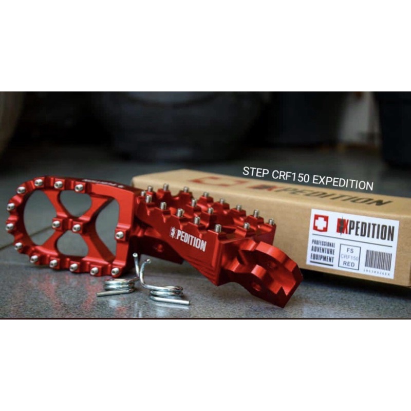 Jual footstep expedition full cnc klx dtracker crf 150l wr155 footstep ...