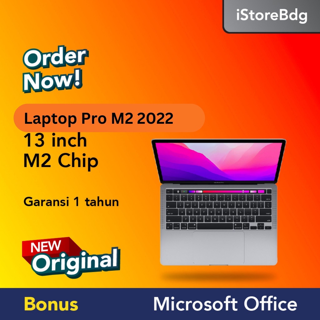 Jual MacBook Pro M2 Chip 2022 13 inch 8GB / 512GB | Shopee Indonesia