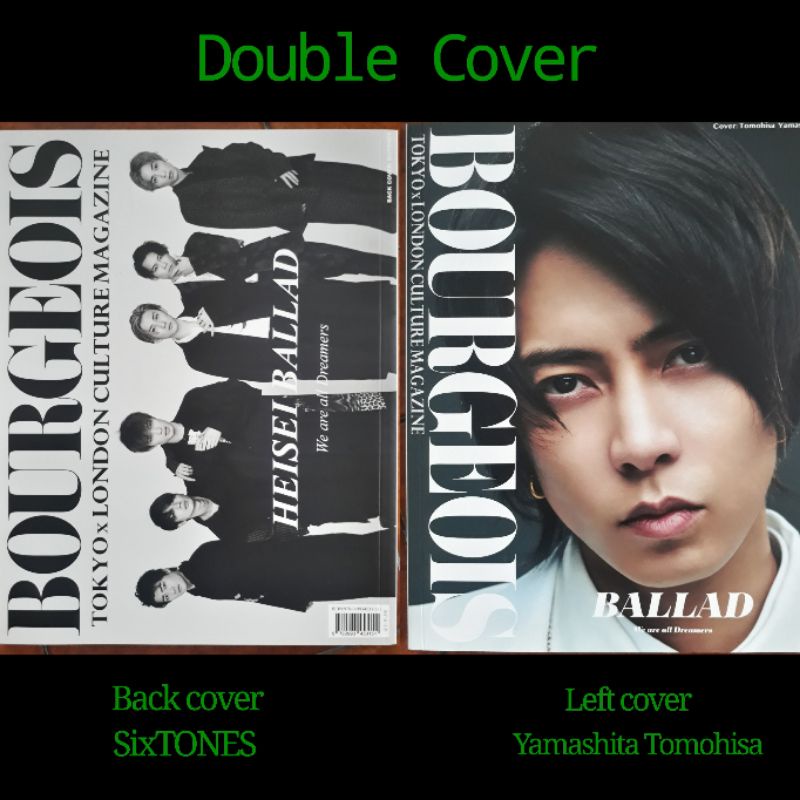 Jual BOURGEOIS TOKYOxLONDON CULTURE MAGAZINE (Double covers: Yamashita ...