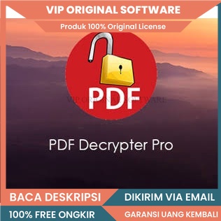 Jual Lisensi PDF Decrypter 2022 Pro | Shopee Indonesia