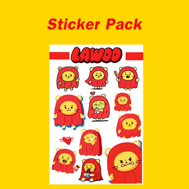 Jual Sticker Lawoo Truz Stiker Treasure Jaehyuk | Shopee Indonesia