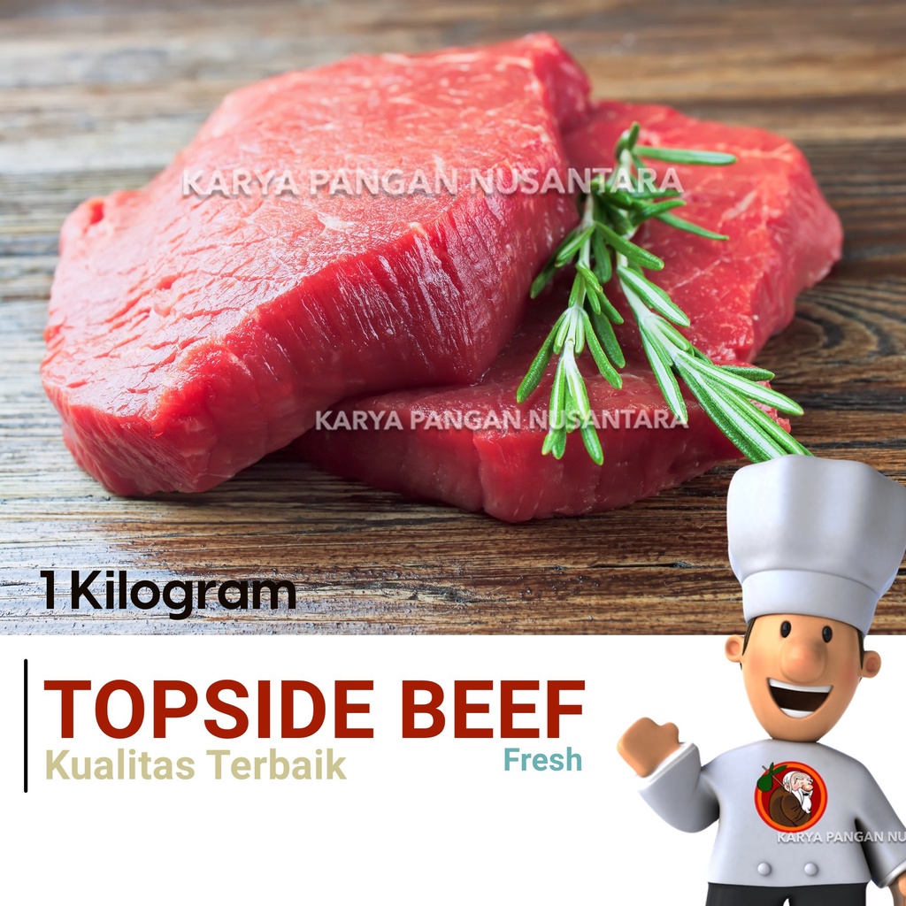 Jual DAGING SAPI BEEF TOPSIDE INSIDE 1KG DAGING SAPI BEEF TOPSIDE 1 KG ...