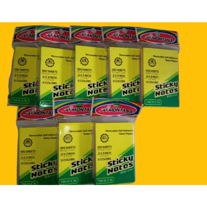 Jual STICKY NOTE/POST IT/ MEMO ESELON UK 76X51MM | Shopee Indonesia