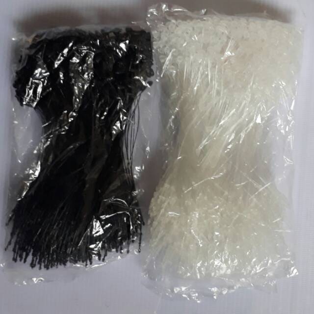 Jual Loop Pin Tali Hang Tag label baju, kaos, jilbab, boneka | Shopee ...