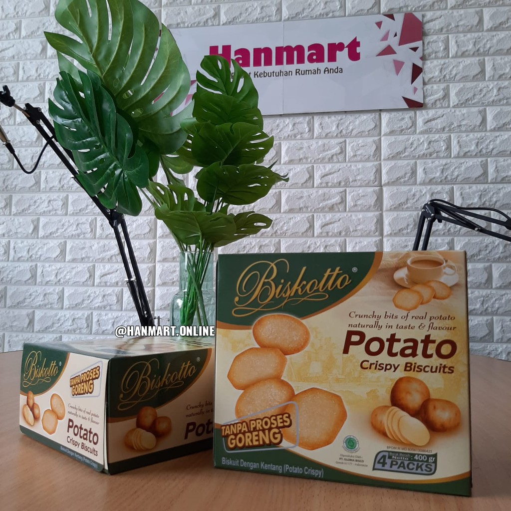 Jual POTATO CRISPY BOX 360g Biskuit Kue Kering Enak Renyah Biscuit Rasa ...