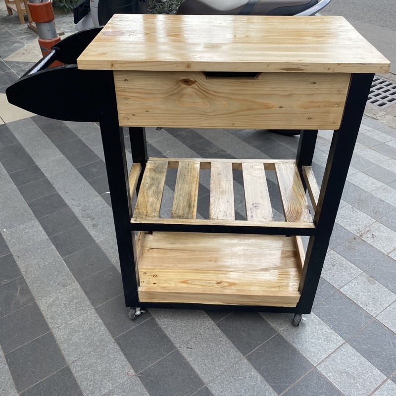 Jual Meja laci trolley dapur minimalis | Shopee Indonesia