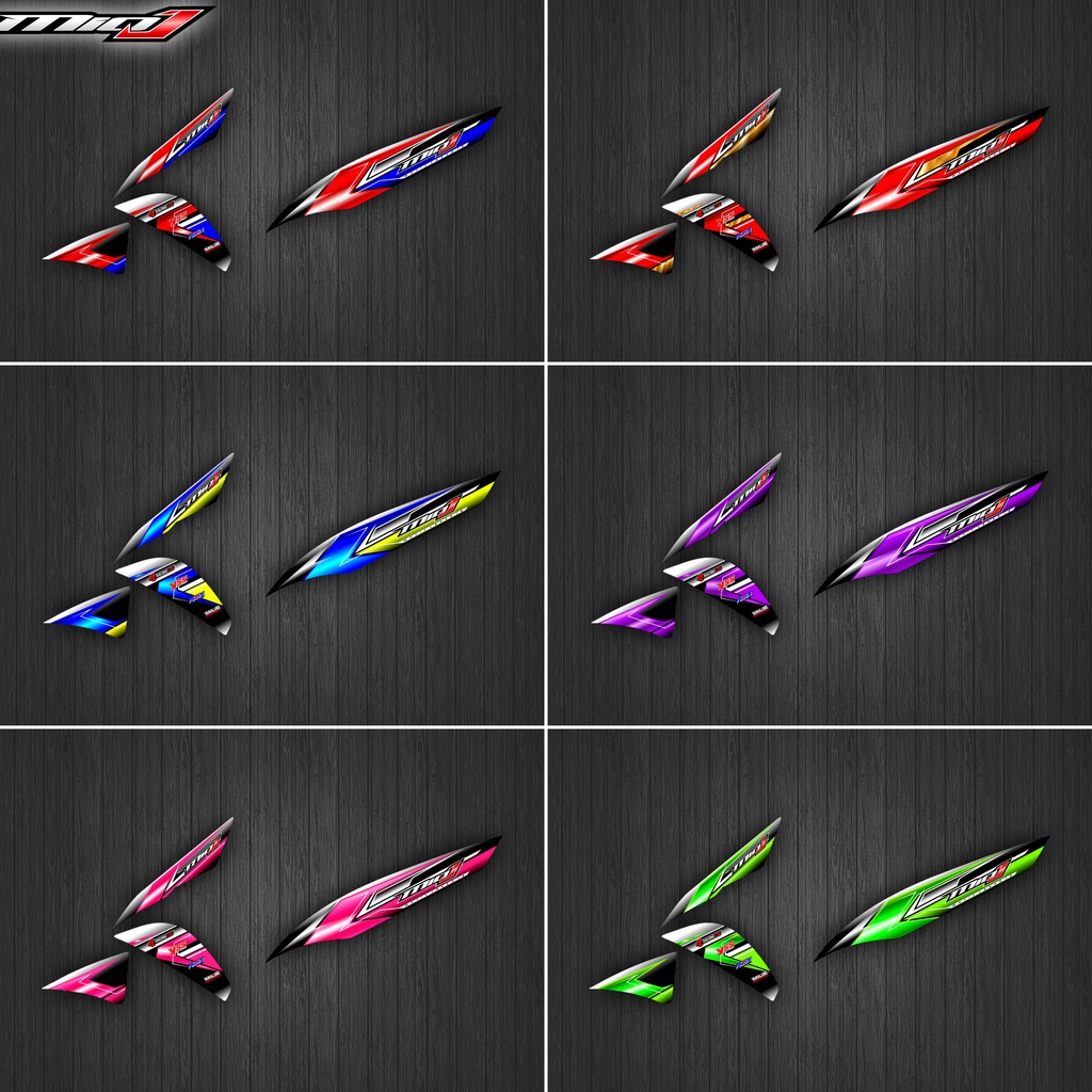 Jual Stiker Striping Variasi Motor Yamaha Mio J / Stiker Variasi Mio J ...
