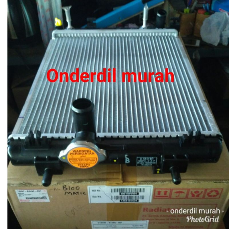 Jual Radiator agya-ayla 1000 cc matic ORIGINAL daihatsu tahun 2013 ...