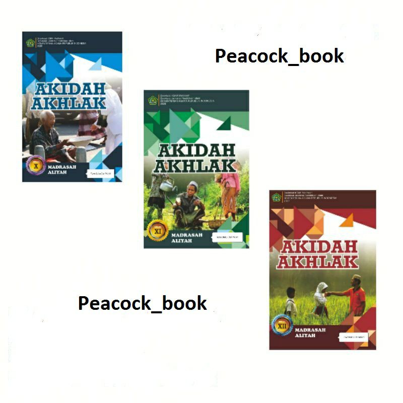 Jual BUKU TERKAIT AKIDAH AKHLAK MADRASAH ALIYAH KELAS 10, 11, 12 REVISI KEMENAG | Shopee Indonesia