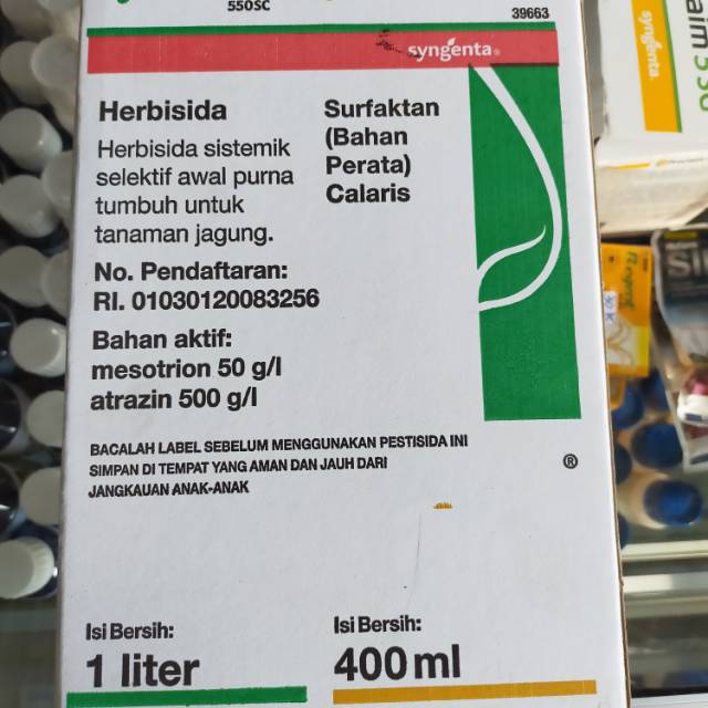 Jual Herbisida Calaris 1 liter Herbisida Selektif Jagung Original ...