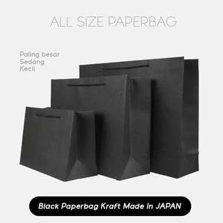Produk Black Paper Bag | Shopee Indonesia