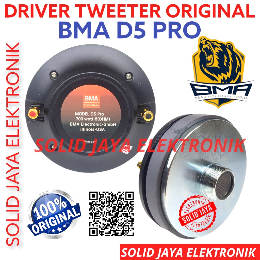 Jual DRIVER TWEETER BMA D5 PRO D5PRO ASLI ORI 700W PROFESIONAL TWITER TWITTER PROFESIONAL TWETWE ...