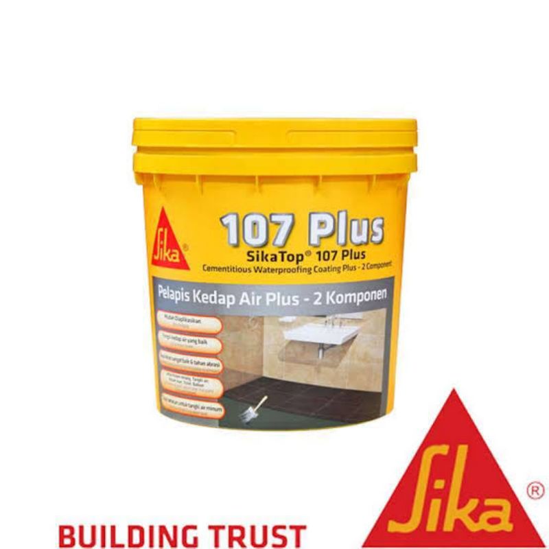 Jual SIKA TOP / SIKATOP Plus 107 4 KG (A+B) Semen WATERPROOFING 2 ...