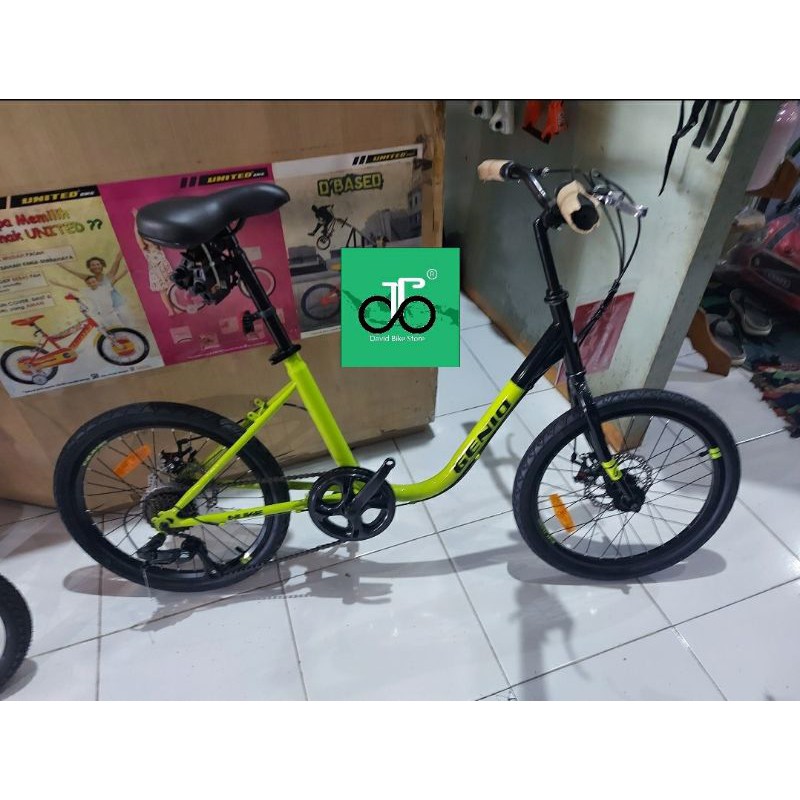 Jual sepeda minivelo Genio Nuke TERBARU | Shopee Indonesia