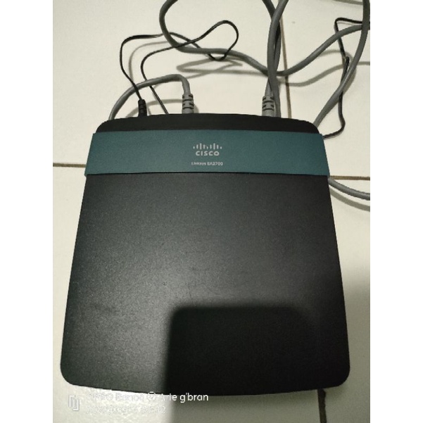 Jual CISCO LINKSYS EA2700 DUAL-BAND WIFI ROUTER SECOND NORMAL | Shopee ...