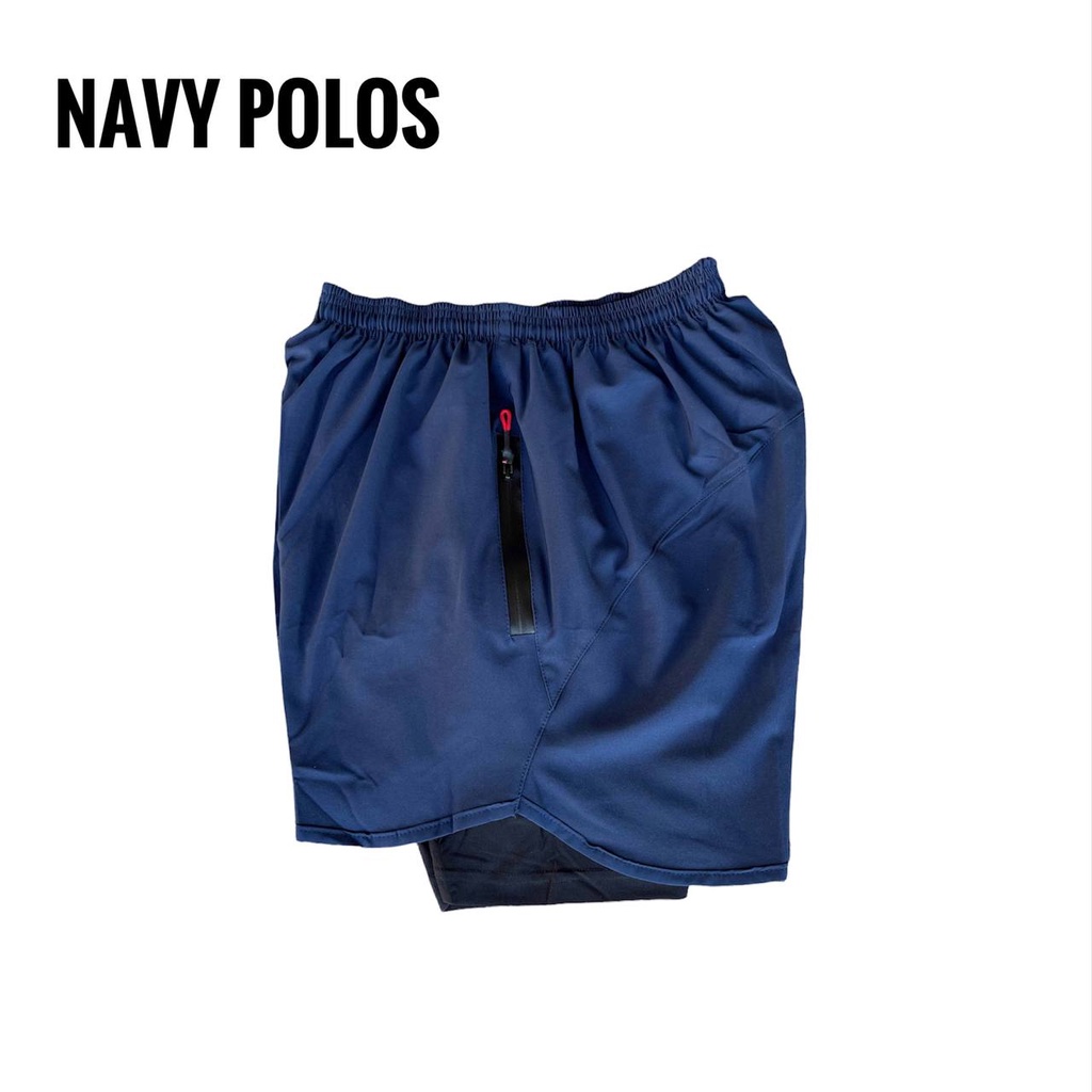 Jual Celana Pendek Legging Compression Short Pants 2in1 Pria Wanita ...