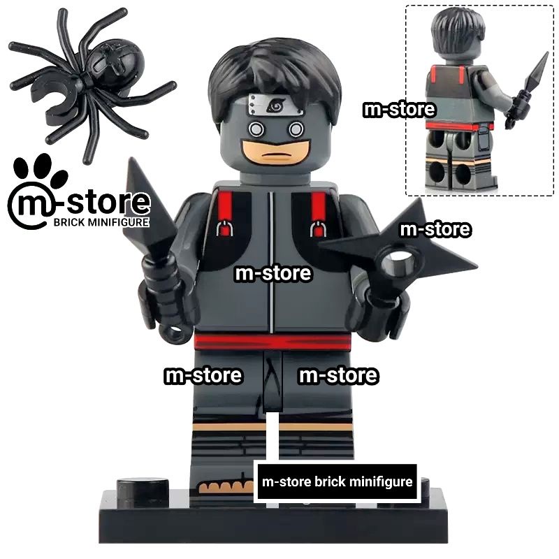 Jual brick naruto torune aburame mini toy figure | Shopee Indonesia