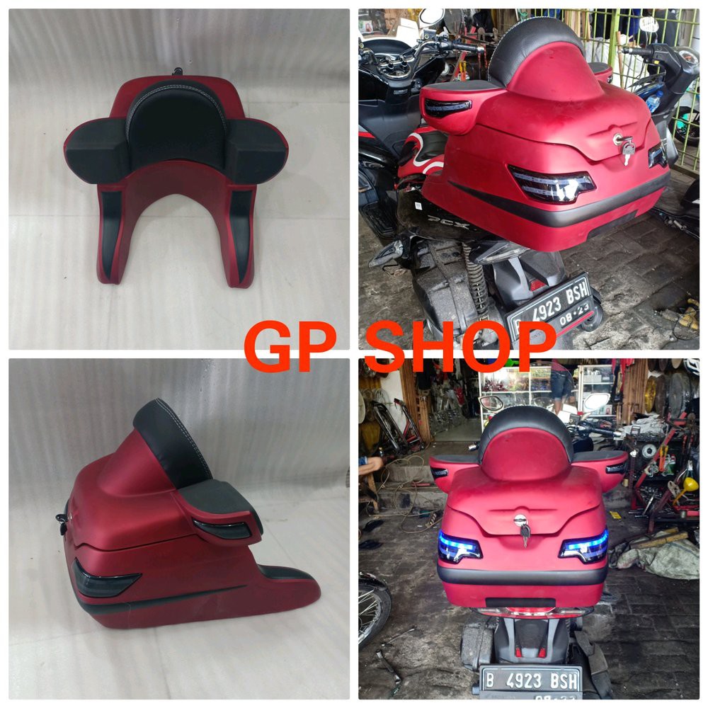 Jual (promo)top box pcx lokal/pcx 150 all new 2018 box belakang pcx ...
