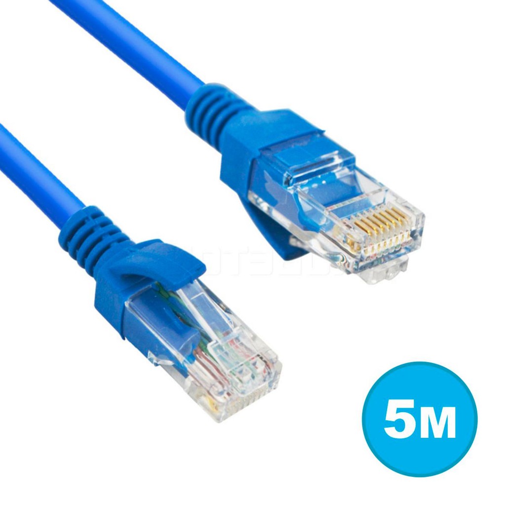 Jual Kabel lan cat 5 5 meter - Cable lan utp cat5 5m | Shopee Indonesia