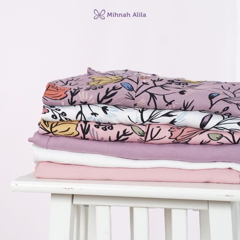 Jual Mihnah Homey Flowy Motif Dewasa by Hijab Alila | Shopee Indonesia