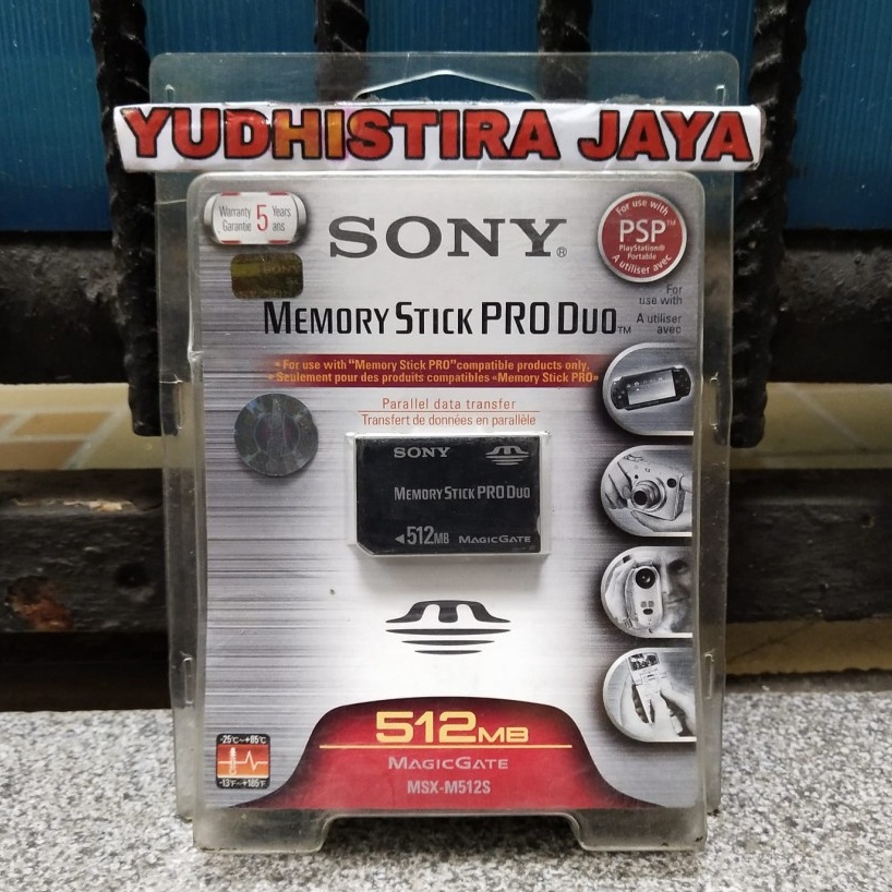 Jual Sony Memory Stick Pro Duo 512MB Original | Shopee Indonesia