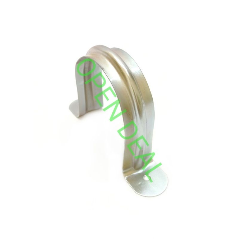 Jual Klem Pipa Plat 2" inch Besi Tebal / Klem Omega Galvanis / Pengkait ...