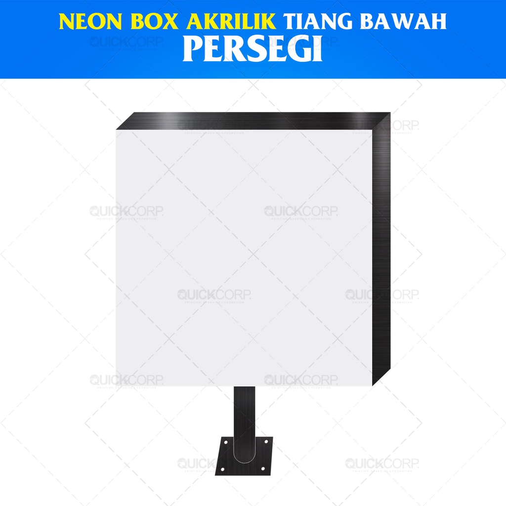 Jual Neon Box, Neon Box Akrilik, Neon Box Custom, Neon Box 1 Sisi dan 2 Sisi, Plang Akrilik ...