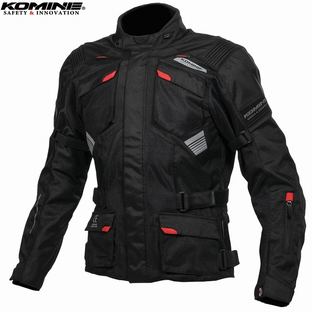 Jual Jaket Motor Komine JK-142 Protect Adventure Mesh Jacket Black | Shopee Indonesia