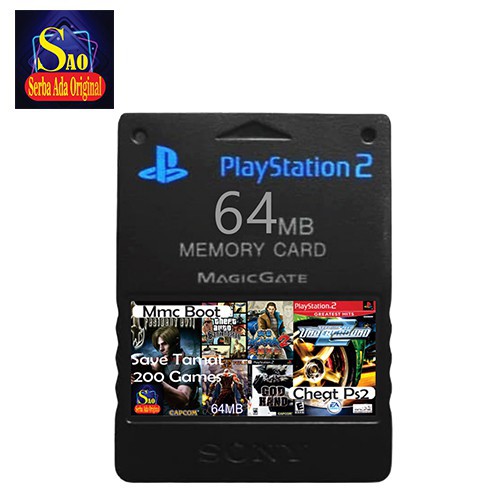 Jual Memory Card ps2 64mb | Shopee Indonesia