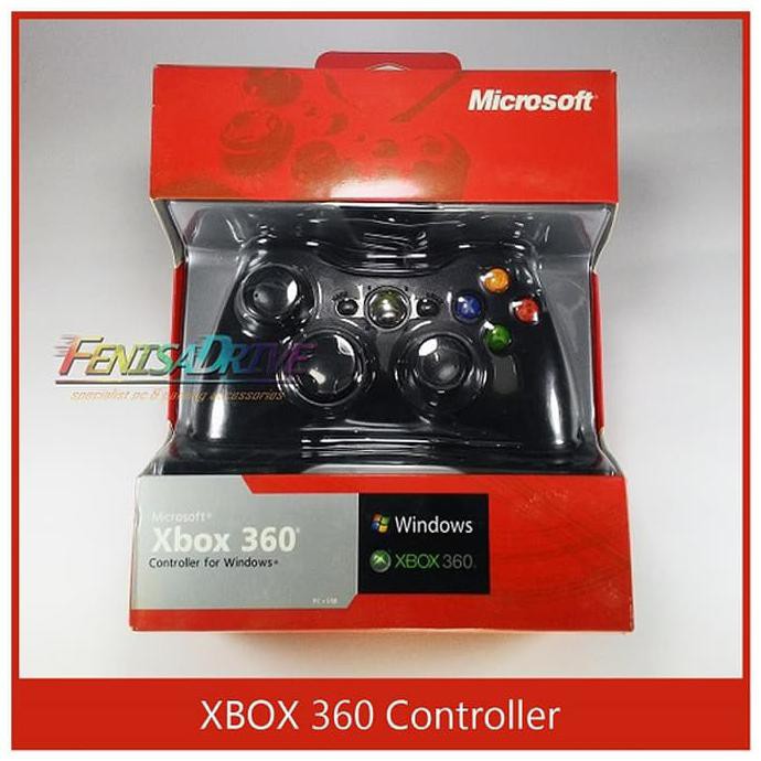 Jual Stik Stick Xbox 360 Controller Wired Kabel Ori Pabrik Joystick ...
