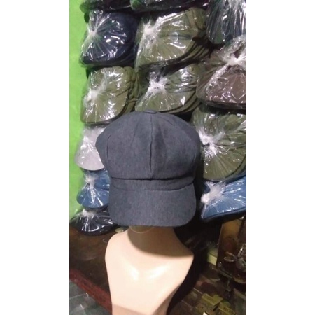 Jual topi apolo dewasa topi trendy topi bagus Topi Newsboys Hat Seniman ...